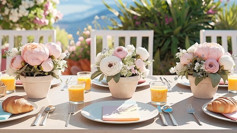 Chic Floral Centerpiece Ideas for Small Gatherings - homeflowerdesign.com