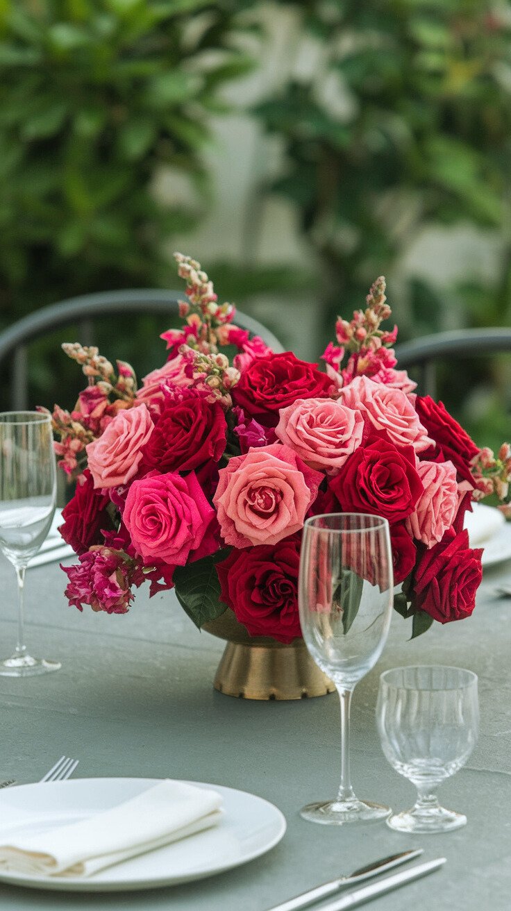 Innovative Outdoor Rose Centerpieces for Modern Patios ...