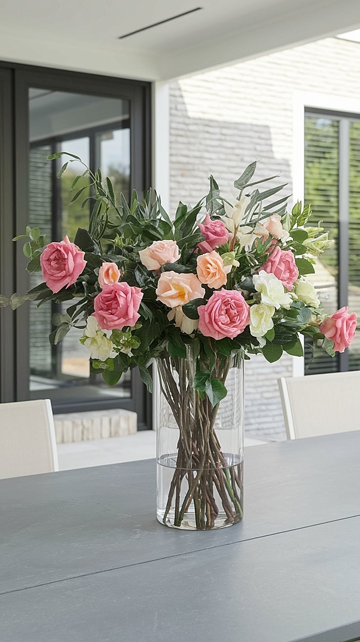 Seasonal Tropical Rose Arrangements for Dynamic Patios ...